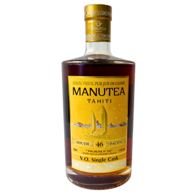Rhum V.O Single Cask Vin Jaune 46° Manutea - La Cave de Tahiti